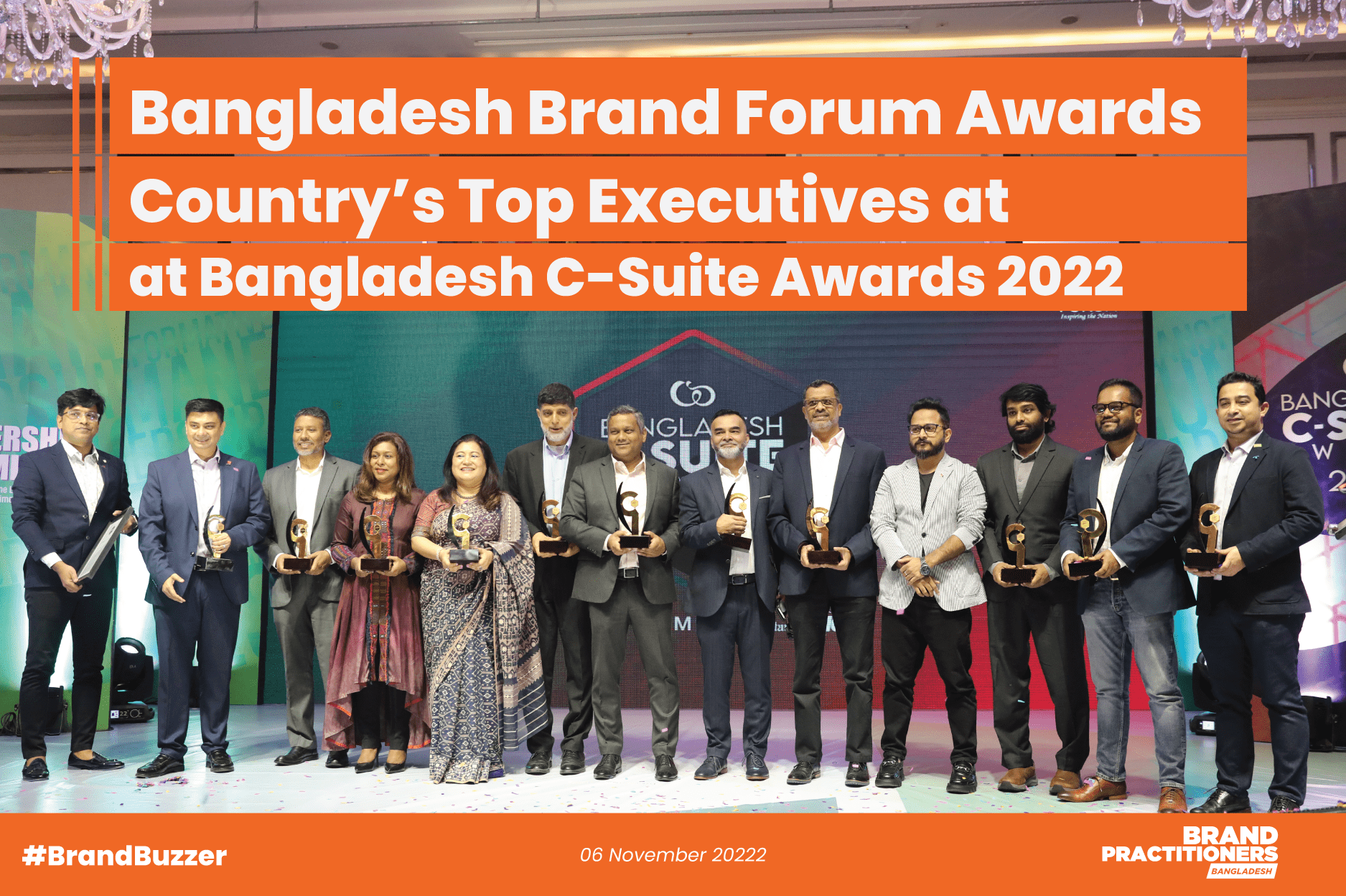 C-Suite Awards 2022: Bangladesh Brand Forum awarded Bangladesh's top executives - Brand ...