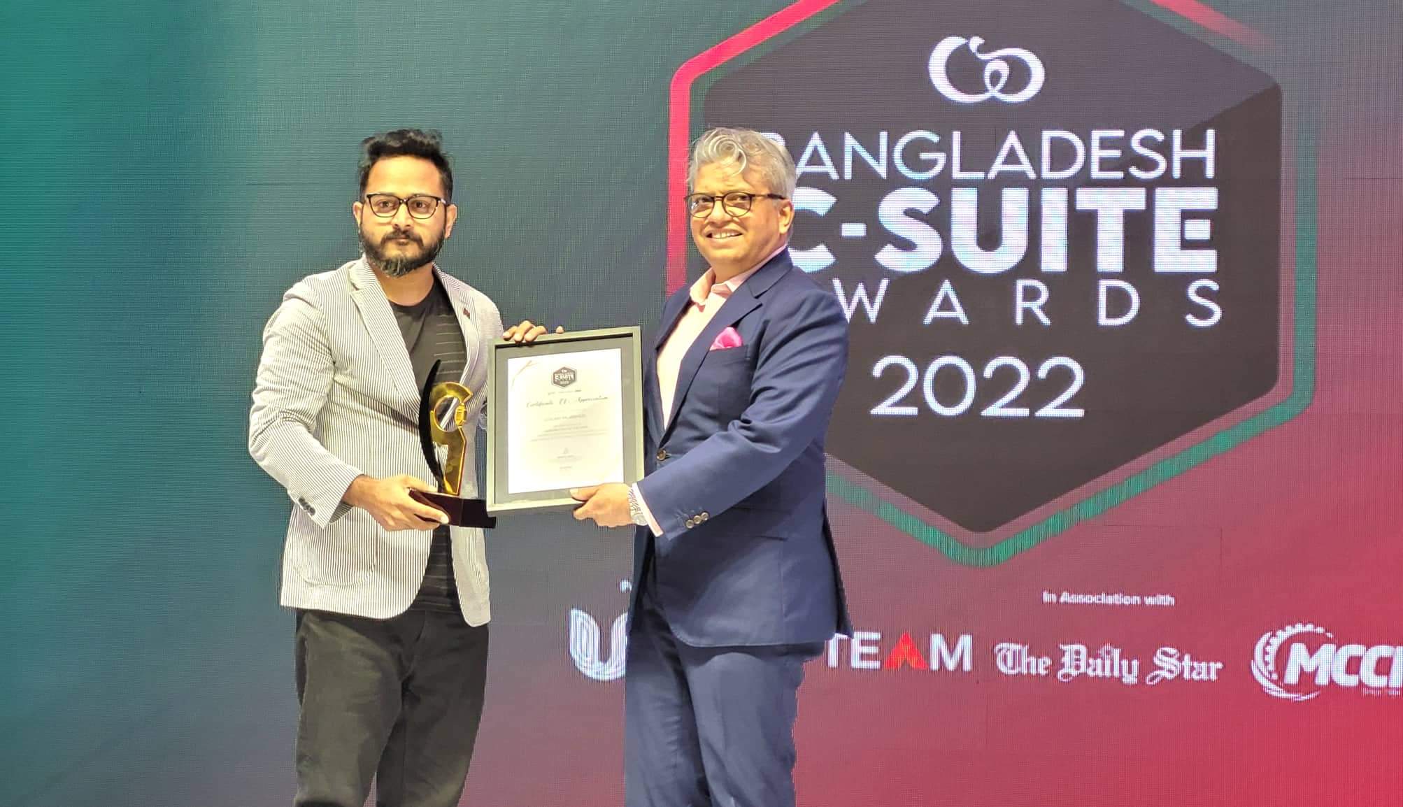 Golam Murshed, CEO of WALTON, was honored as the Emerging CEO of the Year 2022 - Brand ...