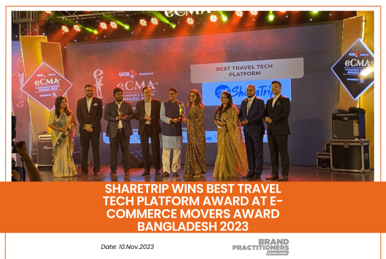 ShareTrip Wins Best Travel Tech Platform Award at e-Commerce Movers Award Bangladesh 2023 ...