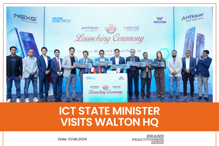 ICT state minister visits Walton HQ - Brand Practitioners | Keep Exploring